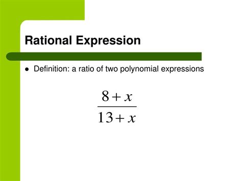 Ppt Lesson 8 1 Multiplying And Dividing Rational Expressions Powerpoint Presentation Id 6753350