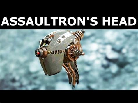 Fallout 4 Automatron Salvaged Assaultron Head Rare And Unique