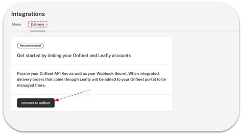 Onfleet Integration Instructions Leafly Help