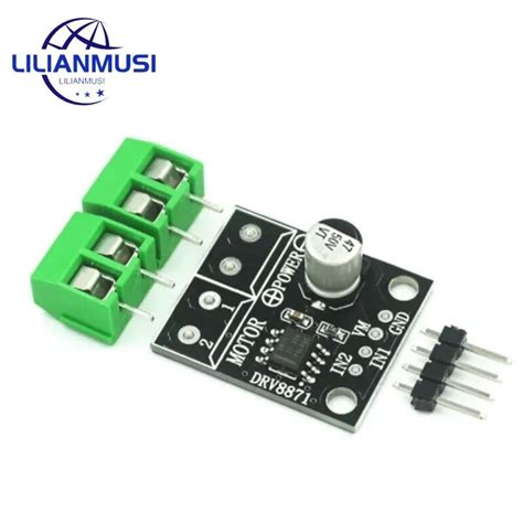 Drv8871 H Bridge Brushed Dc Motor Driver Breakout Board For Arduino Pwm Control 3 6a Max