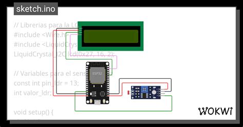 Prueba Lcd Wokwi Esp32 Stm32 Arduino Simulator