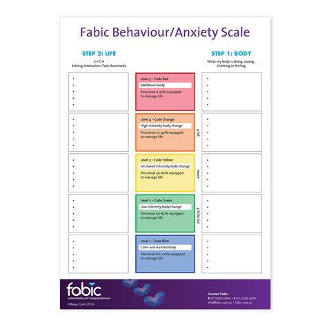 Behaviour Rating Scale Fabic Behaviour Specialists