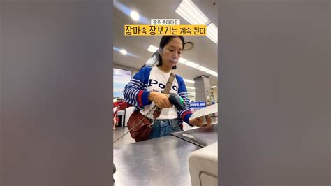 장마속 장보기 롯데마트 털기 한국마트롯데마트장보기 한국일상한국여행 Youtube