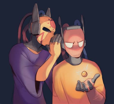 Kipkune Five Pebbles Iterator Rain World Seven Red Suns Rain World Highres Boy Other