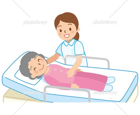 ベッドで寝ている女性 イラスト素材 5027598 フォトライブラリー photolibrary