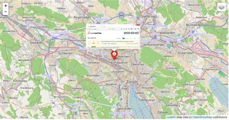 Javascript Python With Folium How Can I Embed A Webpage In The Popup