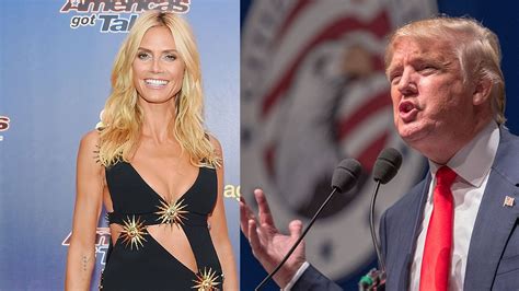 Donald Trump Says Heidi Klum Is No Longer A 10 See Her Amazing