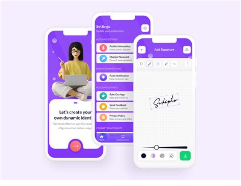 Digital Sign Signature App Ui By Sudipta Chakrabarti On Dribbble