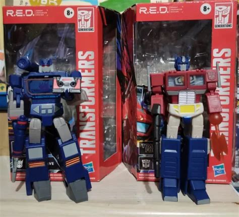Transformers Generations R E D Figure Optimus Prime And Soundwave Eur 37 50 Picclick Fr