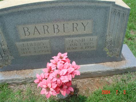 James Henry “jim” Barbery Jr 1893 1954 Memorial Find A Grave