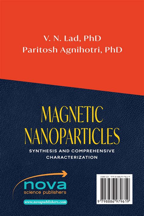 Magnetic Nanoparticles Synthesis And Comprehensive Characterization Nova Science Publishers