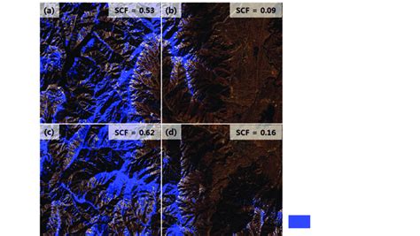 Demonstration Of Snow Cover Fraction As A Measure Of Land Area Covered Download Scientific