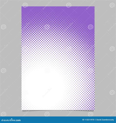 Retro Abstract Halftone Dot Pattern Brochure Background Stock Vector Illustration Of Corporate