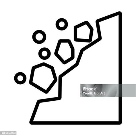 자연 컬렉션에서 떨어지는 파편 아이콘 흰색 배경에 격리 된 얇은 선형 떨어지는 파편 파편 떨어지는 윤곽 선상 라인 벡터 떨어지는 파편 기호 웹 및 모바일 기호 0명에 대한