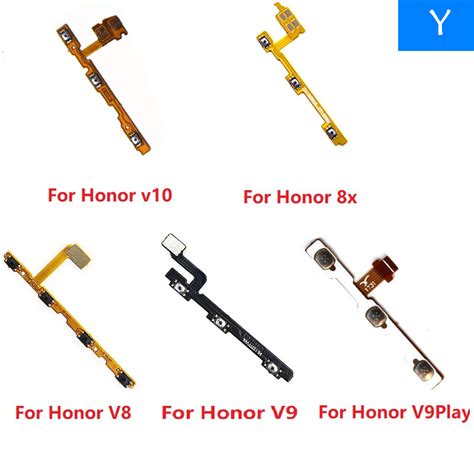 Side Power On Off Volume Key Button Switch Flex Cable For Huawei Honor
