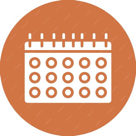 Premium Vector Vector Design Calendar Icon Style