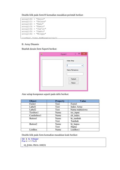 fungsi array pada vb docx