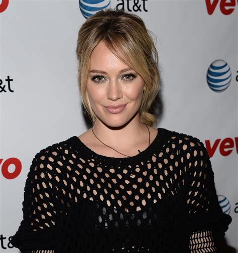 Hilary Duff At Arrivals For Hilary Duffs All About You Music Video