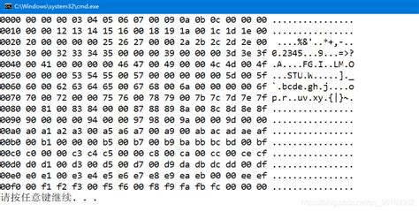 Cc打印一段连续内存篇的值c Hexdump Csdn博客