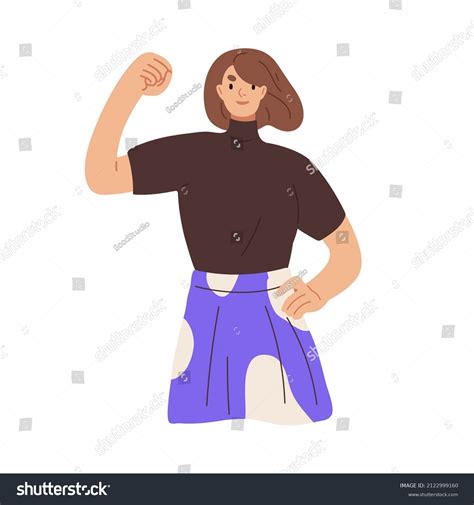 Strong Person Cartoon Women