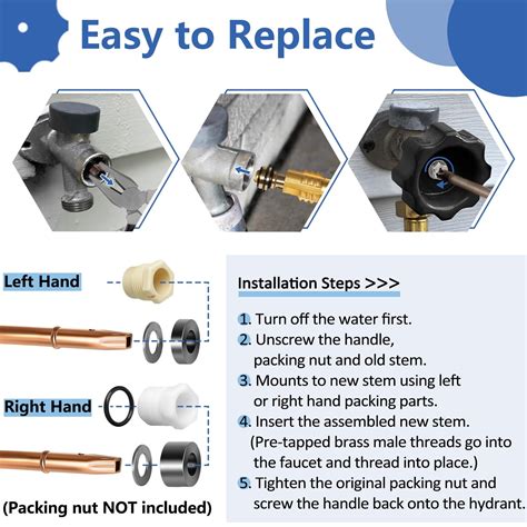 123 0093 500 Series Mansfield Style Stem Assembly Replace For Prier For