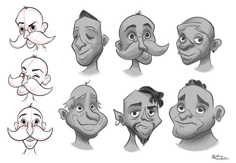 Jordan Wadell On Linkedin Characterdesign Faces Characterart