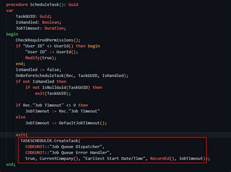 How To Run Background Processes In Business Central Taskschedulercreatetask Business Central