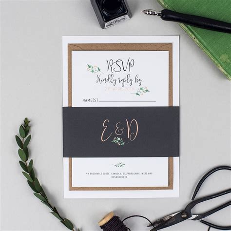 Completely Classic Invitation Suite