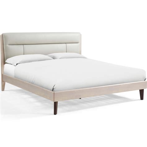 Celvert Bed Frame With Cushioned Headboard Uk King Furniture And Home