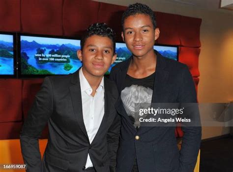Jermajesty Jackson And Jaafar Jackson Attend The Us Launch Of Planet