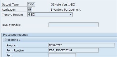 Solved Ediale Output Post Goods Issue From Me2o Sap Community