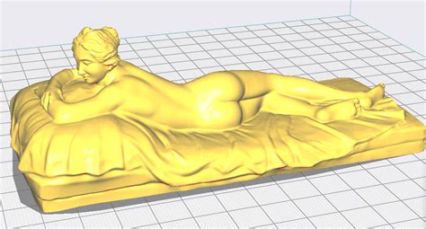 Naked Girl In Bed Por Onur Y Ld R M Descargar Modelo Stl Gratuito