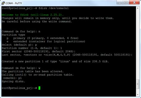 Connecting An SSD To An FPGA Running PetaLinux FPGA Developer