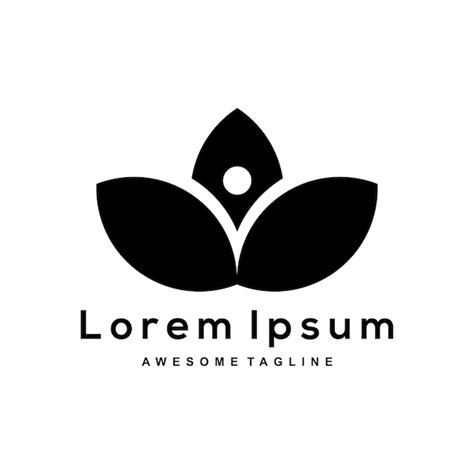 Free Vector Leaf Silhouette Logo