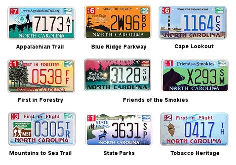 North Carolina Car Tags North Carolina Car License Hi Res Stock