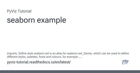 Seaborn Example Pyviz Tutorial 2410