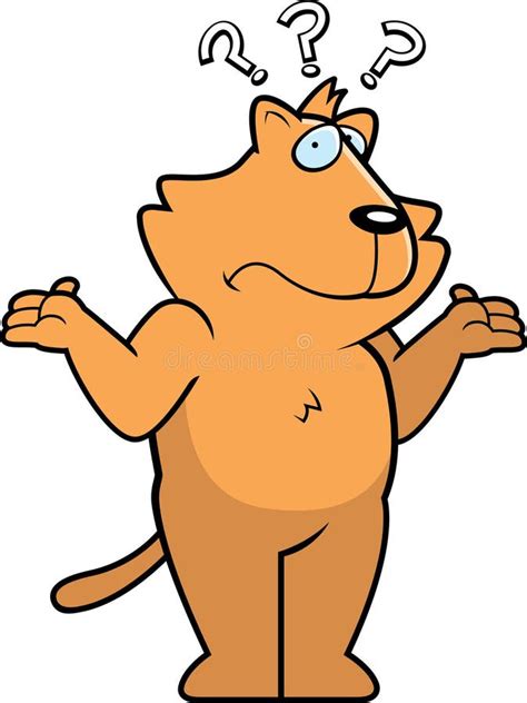 Confused Cat Stock Vector Illustration Of Question Confused 10407570