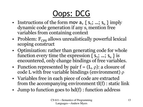 Continuations And Compilation Ppt Download