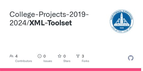 Github College Projects Xml Toolset