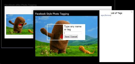Facebook Photo Tagging Clone Script Sourcecodester