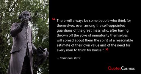 “there Will Always Be Some People Who” Immanuel Kant Quote
