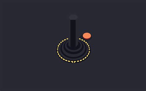 Joystick Atari Video Games Minimalism Wallpapers Hd Desktop And