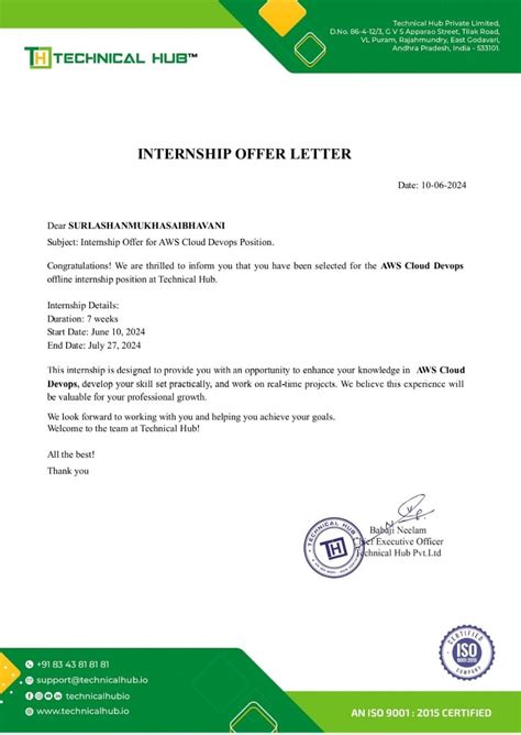 Shanmukha Surla On Linkedin Internship Cloudcomputing Technicalhub Adityauniversity