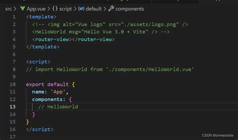 Failed To Resolve Component Router View解决思路之一 Csdn博客