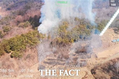 상주 야산서 불산림 02㏊ 소실