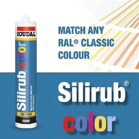Soudal Color Ral Colour Coloured Silicone Sealant Made To Order Sealants And Tools Direct