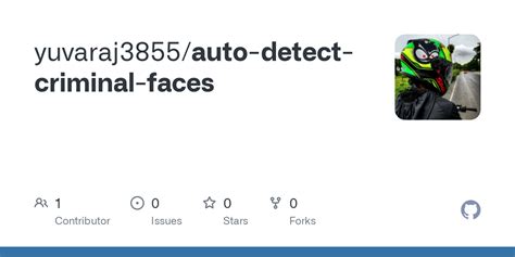 Github Yuvaraj3855auto Detect Criminal Faces