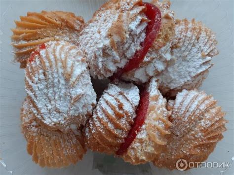 Отзыв о Печенье сдобное Кондитерская Шкилев Ракушка Рассыпчатое тесто и вкусный джем