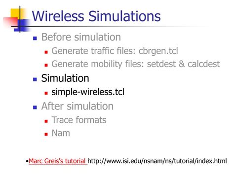 PPT Introduction To Wireless Simulations PowerPoint Presentation Free Download ID