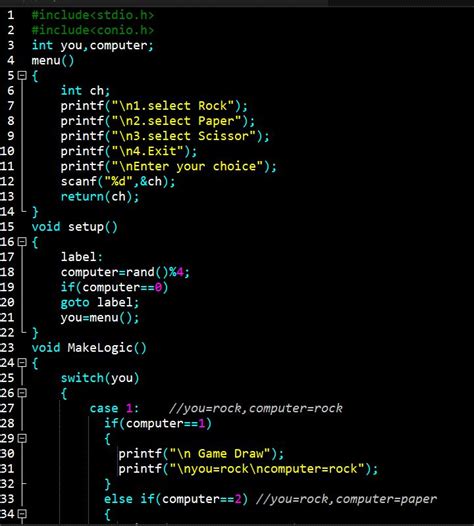Disha Satija On Linkedin Cprogramming Rockpaperscissors Learningtocode